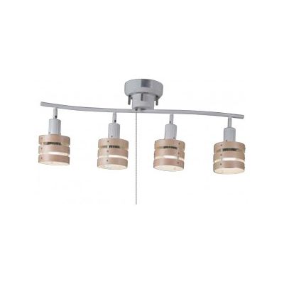 【商品説明】●引き掛けシーリング式、LED電球40W(E26）×4灯付属、プルスイッチ●サイズ：全体L800×H340mm、セード径：Φ120×H175mm、質量：2.4kg●フレンジ：Φ155×H103●材質：木・鉄類似商品はこちら東京メ...