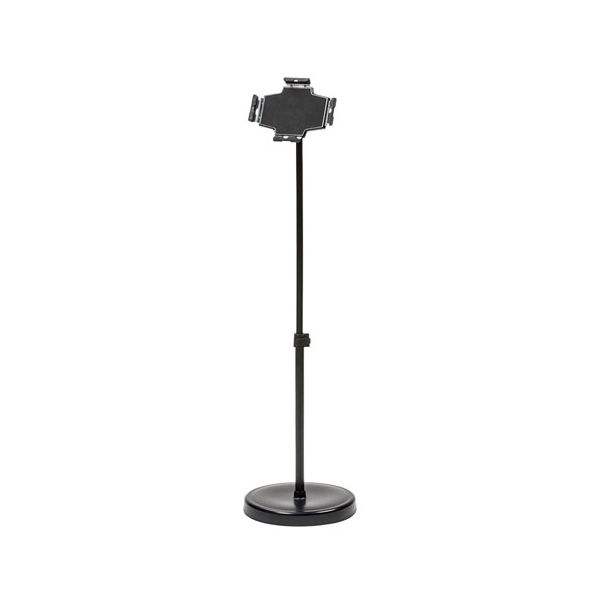 【商品説明】●カラー:ブラック ●サイズ:直径314×H1120(支柱)mm●重量:6kg●梱包:1個口/385×140×992mm・7kg ●出荷形態:ノックダウン組立式 ●材質:支柱部/スチールホルダー部/ABS樹脂、アルミ ●付属品:...