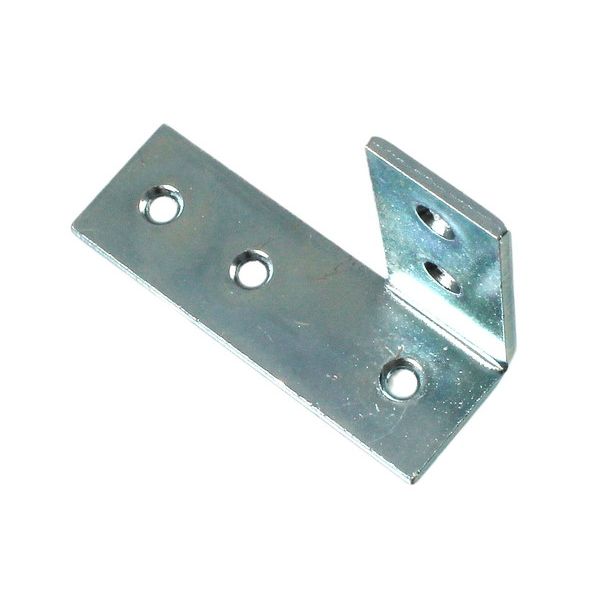 【商品説明】●家具などの作成や補修に便利な金具です。●サイズ：幅25×長さ50×75mm/板厚…2.6mm/ビス穴径…4mm●材質：鉄(ユニクロメッキ仕上げ)●仕上：ユニクロメッキ。類似商品はこちらハイロジック 4960983167670 ...