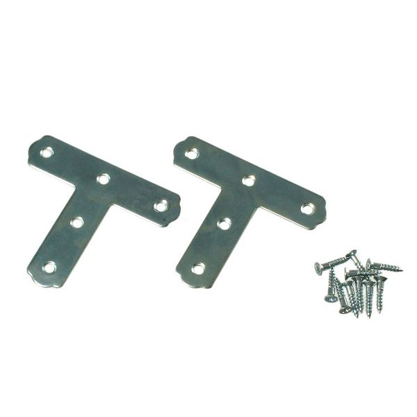 【商品説明】●家具などの作成や補修に便利な金具です。●サイズ：幅13×長さ57×50mm/板厚…1mm●材質：鉄●使用ビス：2.4×13。類似商品はこちらハイロジック 4960983169261 F-127円ハイロジック 496098316...