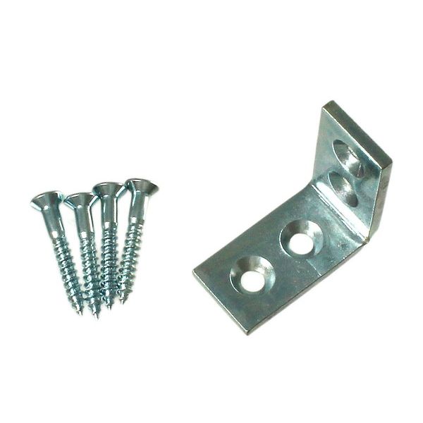 【商品説明】●家具などの作成や補修に便利な金具です。●サイズ：幅16×長さ30×30mm/板厚…3mm●材質：伸鉄●使用ビス：3.5×25。類似商品はこちらハイロジック 4960983169346 F-79円ハイロジック 496098316...