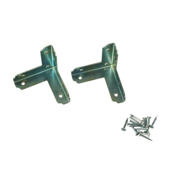 【商品説明】●家具などの作成や補修に便利な金具です。●サイズ：幅9×長さ31×31mm/板厚…0.7mm●材質：鉄●クギ止め。類似商品はこちらハイロジック 4960983169469 F-350円ハイロジック 4960983169445 F...