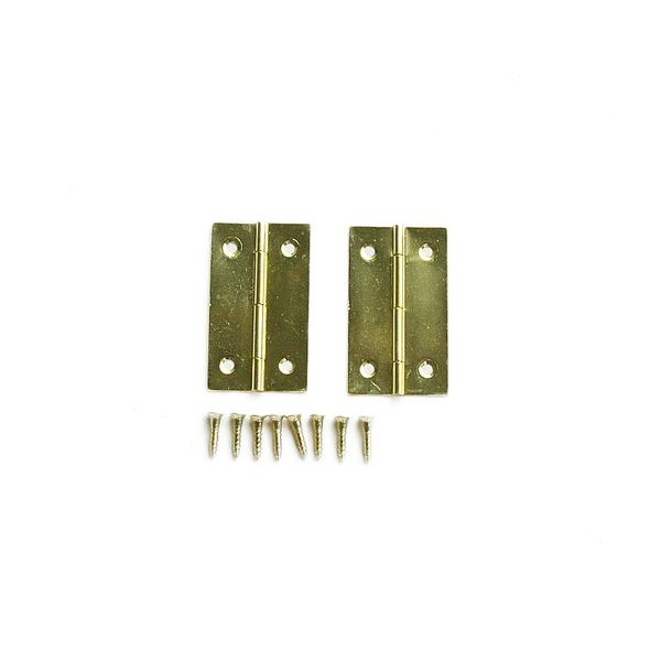 【商品説明】●家具・建具の組立・補修等に最適な蝶番です。●サイズ：38mm●材質：真鍮類似商品はこちらハイロジック 4960983716526 P-274円ハイロジック 4960983716557 P-2,234円ハイロジック 496098...