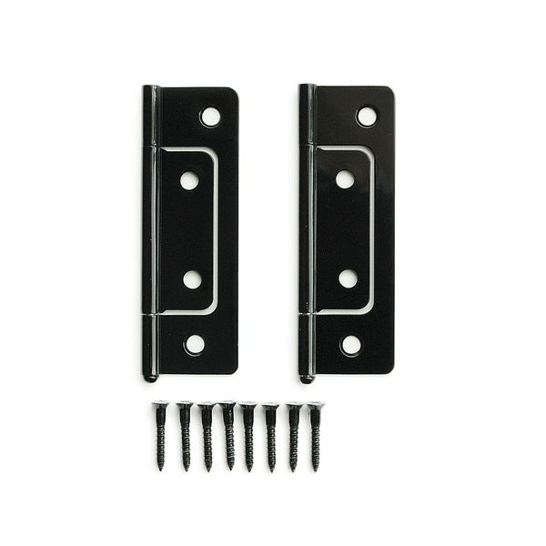 【商品説明】●家具・建具の組立・補修等に最適な蝶番です。●カラー：黒●サイズ：76mm類似商品はこちらハイロジック 4960983716625 P-894円ハイロジック 4960983716632 P-733円ハイロジック 49609831...