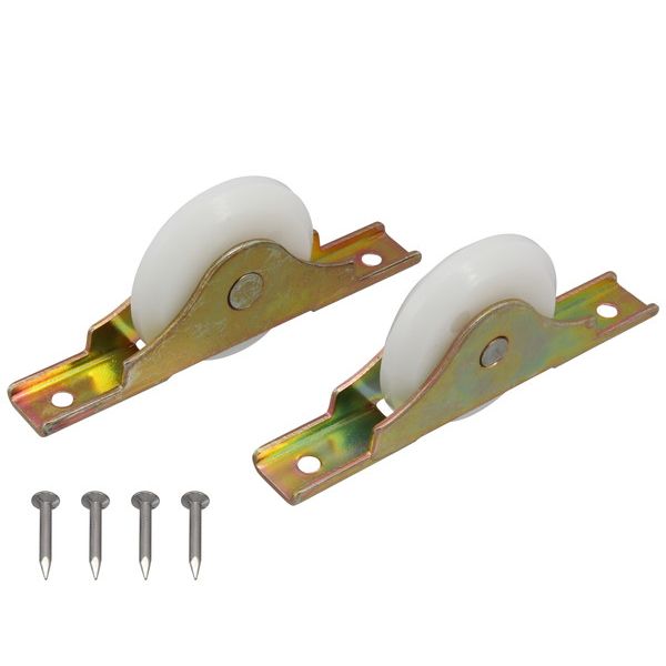 【商品説明】●Vレール用の戸車です。●サイズ：呼称42mm●材質：枠…鉄枠/車輪…ジュラコン車●タイプ：V型類似商品はこちらハイロジック 4960983718018 U-563円ハイロジック 4960983718032 U-489円ハイロジ...