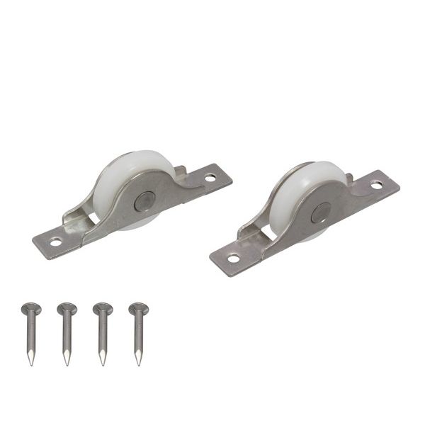 【商品説明】●Vレール用の戸車です。●サイズ：呼称25mm●材質：枠…ステンレス枠/車輪…ジュラコン車●タイプ：V型類似商品はこちらハイロジック 4960983718070 U-2,701円ハイロジック 4960983718094 U-83...
