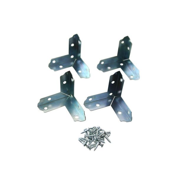 【商品説明】●家具などの作成や補修に便利な金具です。●サイズ：幅14×長さ46×46mm/板厚…0.8mm●材質：鉄●使用ビス：2.4×13●仕上：ユニクロメッキ類似商品はこちらハイロジック 4960983720219 Q-475円ハイロジ...
