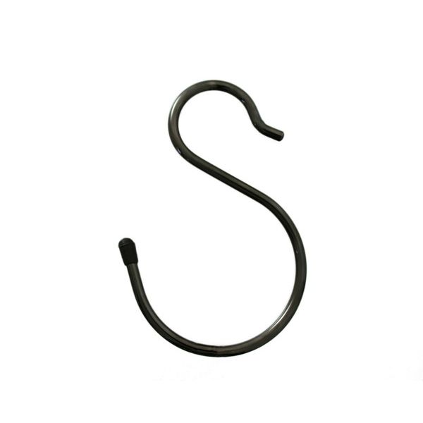 【商品説明】●ディスプレイや収納に、いろいろ使えるSフックです。●壁掛け・物掛けフックシリーズ●カラー：黒●サイズ：6×75mm●仕上：ニッケル。類似商品はこちらハイロジック 4960983953112 EH362円ハイロジック 49609...