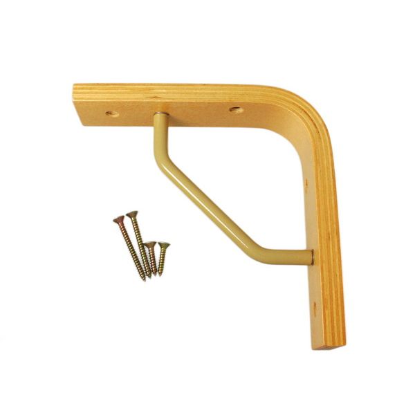 【商品説明】●棚の取り付けに便利な棚受けです。●サイズ：140×140mm●材質：天然木・スチール●塗装付。●本体耐荷重：25kg。類似商品はこちらハイロジック 4960983982976 WS855円ハイロジック 496098398301...