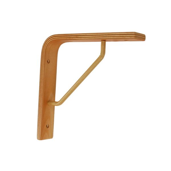 【商品説明】●棚の取り付けに便利な棚受けです。●サイズ：200×200mm●材質：天然木・スチール●塗装付。●本体耐荷重：30kg。類似商品はこちらハイロジック 4960983982983 WS970円ハイロジック 496098398302...