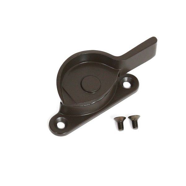 【商品説明】●サッシの交換用クレセント(締め金具)です。●カラー：ブロンズ●材質：亜鉛ダイカスト●仕上：サチライトクロム。●推奨受け：(面付け)NS-135・NS-269・(掘込み)NS-24・NS-249・NS-331・NS-383。類似...