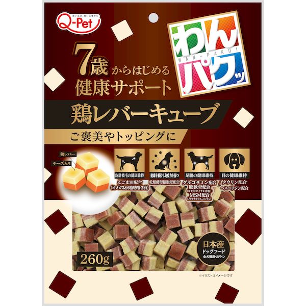 【商品説明】●シニア犬の目の健康維持に配慮して、タウリンとヘスペリジンを配合。また、足腰の健康維持のためにMSM(メチルサルフォニルメタン)、コンドロイチンを含む鮫軟骨、グルコサミンを配合しました。えごま油、乾燥酵母細胞壁で愛犬の健康維持を...