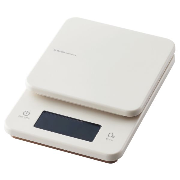 エレコム0120-898-794【商品説明】●必要な機能をシンプルに備えたキッチンで使用しやすい天面の広いバックライト付きキッチンスケール。●重量は0〜3000gまでの計量を行うことが可能です。●本製品の最小計量表示は、表示している重量に合...