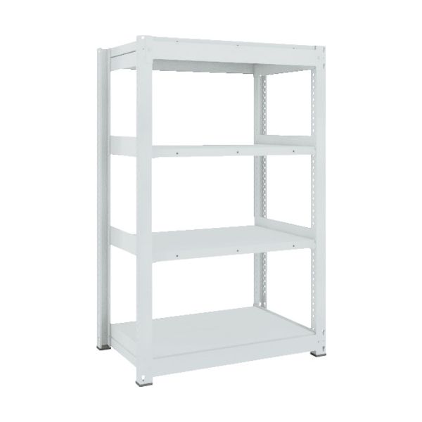 【商品説明】【特長】●完全ボルトレス構造のため、工具なしで組み替え・段替えが自在にできます。●棚板は割棚方式のため、組み立て・取り扱いが容易です。●棚の段変更が、小刻みな30mmピッチで自由に調整変更ができます。●高さ、奥行が同じであれば、...