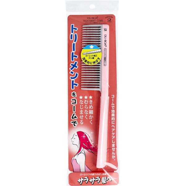 【商品説明】【発売元：池本刷子工業株式会社】【品質表示】本体の材質：ABS樹脂歯の材質：ABS樹脂耐熱温度：80度【使用方法】(1)トリートメントをクシの歯(ローレット部分)に適量を塗り付けて下さい。※トリートメント剤によっては、直接、髪に...