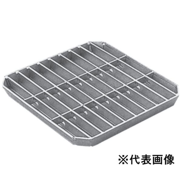 【商品説明】●特徴：会所桝用ます蓋、落し込みタイプです。●材質：鋼板製・溶融亜鉛メッキ仕上げ●：●適用ます幅(mm)450●本体上径寸法B（mm）：530●本体下径寸法b1（mm）：505●本体高さ寸法H（mm）：60●適用車種（荷重）：大...