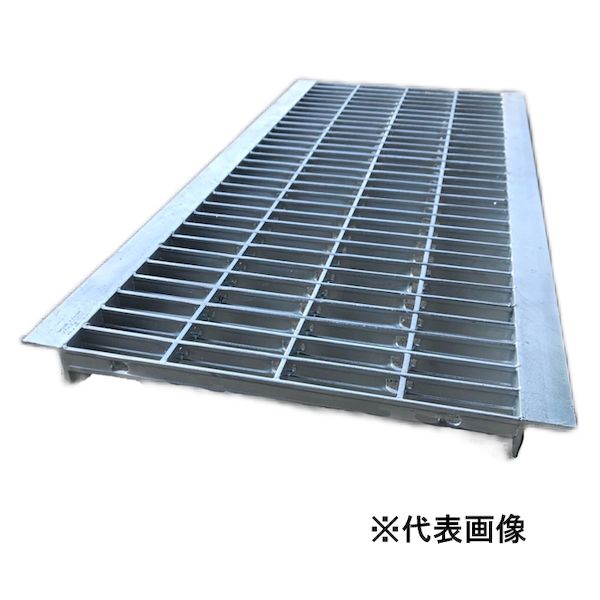 【商品説明】●特徴：最も一般的な普及型のU字溝用に直接設置可能なみぞ蓋・道路や工場の排水路などに設置する溝フタです。●材質：鋼板製・溶融亜鉛メッキ仕上げ●本体L寸法（mm）：995●適用みぞ幅(mm)420●本体幅寸法W（mm）：410●本...