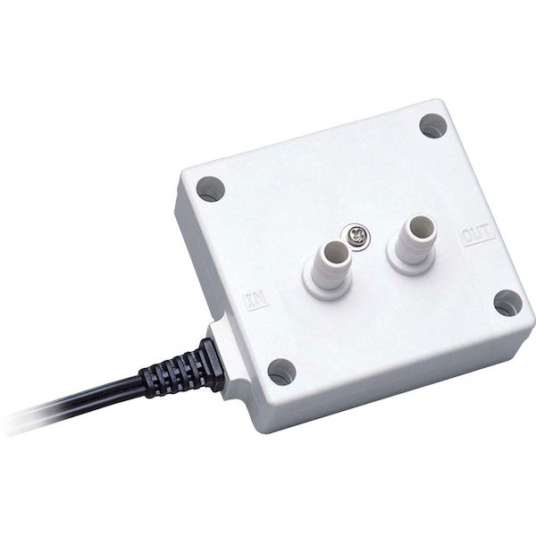 【商品説明】●バイモルポンプです。【商品スペック】●駆動電圧(V):AC100●消費電流(mA):15●自吸力(kPa):8●流量(mL/min):350●吐出圧(kPa):18●使用部材:(ハウジング)PP、(接液シート)PP、(逆止弁)...