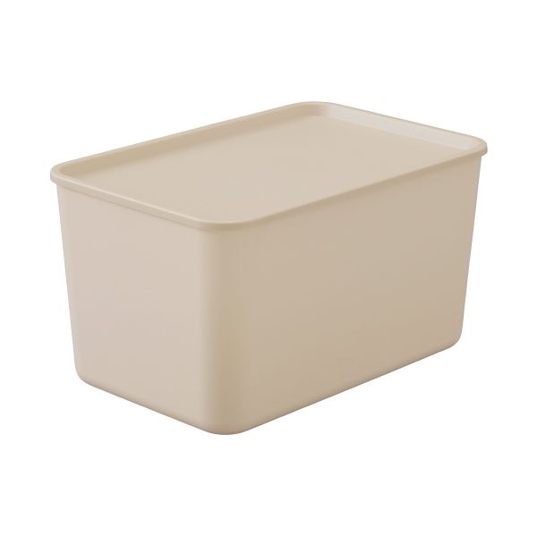 【商品説明】フタをすればスッキリ積み重ね可能な収納ボックス。●外形寸法（幅）[mm]：453●外形寸法（奥）[mm]：297●外形寸法（高）[mm]：252●質量[g]：932●内形寸法（幅）[mm]：420●内形寸法（奥）[mm]：260...