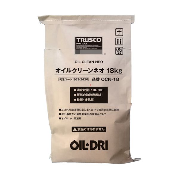 【商品説明】【特長】●こぼれた油液類の上に蒔くだけで油液を完全に処理します。●緊急時の流出事故対策品としての備蓄用に最適です。●凹凸部にベタ付いた油液を吸着、絡めサラサラした状態にする性能に優れています。【用途】●オイル、水、薬液用。【仕様...