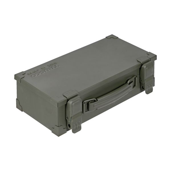 【商品説明】【特長】●トランク型の工具箱です。●片開き開閉式です。【仕様】●色：OD●外形寸法(mm)間口：270●外形寸法(mm)奥行：145●外形寸法(mm)高さ：70●有効内寸(mm)間口：258●有効内寸(mm)奥行：125●有効内...