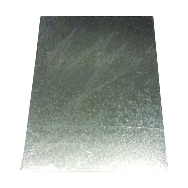 【商品説明】【特長】●軽量で加工性に優れています。●金切りバサミなどでカットできます。【用途】●補修・トタン屋根などに。【仕様】●幅(mm)：200●長さ(mm)：300●厚さ(mm)：0.27●色：トタン色●のり：なし【材質／仕上】●スチ...