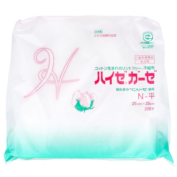 綿(コットンリンター)を原料としているキュプラの不織布(旭化成せんいのベンリーゼ)です！長い繊維で構成しているため、毛羽立ちが少なく、脱落繊維がほとんどありません●オートクレーブ滅菌・E.O.G.滅菌も可能です。オートクレーブ滅菌をした場合...