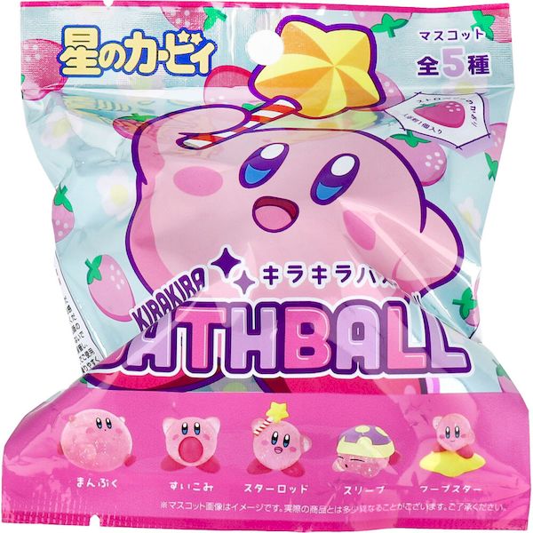 【商品説明】【浴用化粧料】販売名：SKJバスボールB6【成分】入浴料：硫酸Na、炭酸水素Na、クエン酸、アミロデキストリン、ポリグリセリン-3、炭酸Na、塩化Na、香料、赤106【素材】マスコット：TPR【使用方法】(1)バスボールを袋から...
