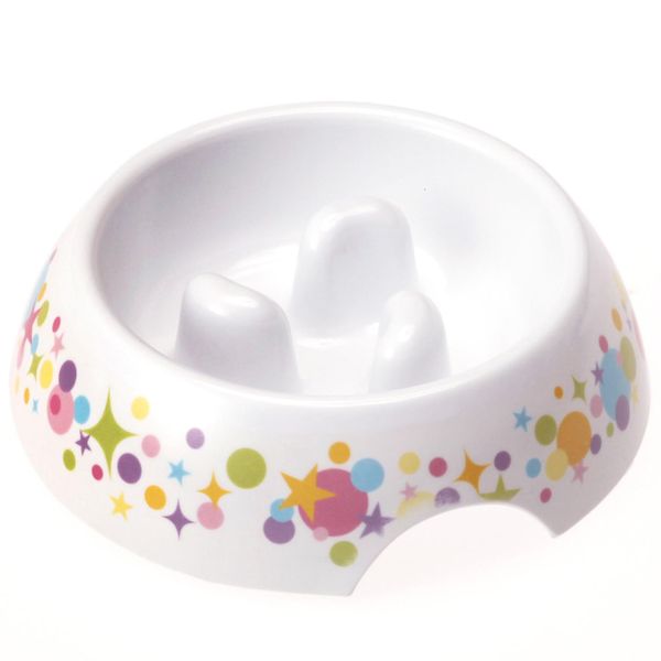 【商品説明】ドギーマンハヤシ　4976555933574　ゆっくりデコボコ食器 S・お食事にゲーム感覚、愛犬の早食いSTOP！一気に食べられない凸凹構造で、食事時間が約4倍ゆっくりに。(当社モニターテスト結果より) ・突起物はフチに接するこ...