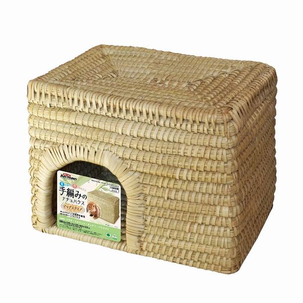【商品説明】ドギーマンハヤシ　4976555247589　手編みのナチュハウス ビッグスクエア気にせずガジガジ天然草を使用。自然の香りでリラックス♪天然草を一つ一つ丁寧に編み上げた、ハンドメイドのやさしいおうちです。自然の香りでリラックスで...