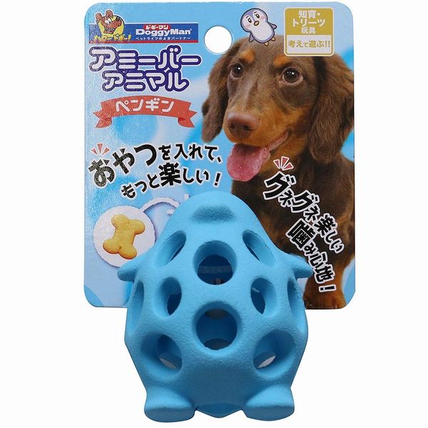 【商品説明】ドギーマンハヤシ　4976555858464　アミーバーアニマル ペンギン噛み飽きないグネグネ感に、どはまりワンコが増殖中。アミアミ形状でグネグネ楽しい噛み心地！　おやつを入れたらもっと楽しい！　かわいいペンギン型●商品管理番号...