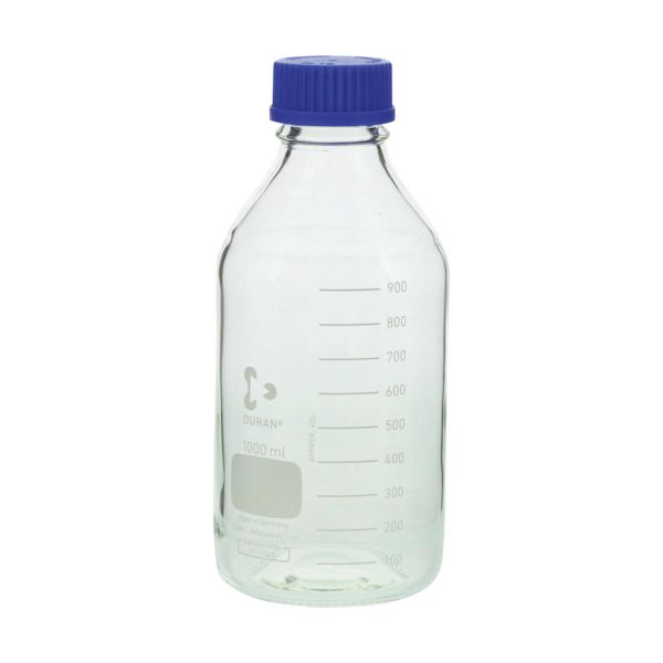 【商品説明】【特長】●液もれがしにくい構造の瓶です。●高純度医薬・試薬や分析用標準液などの保存容器として幅広く使用可能です。【仕様】●容量(L)：1●目盛間隔(ml)：100●直径(mm)：101●高さ(mm)：230●取手：無し●口径(m...