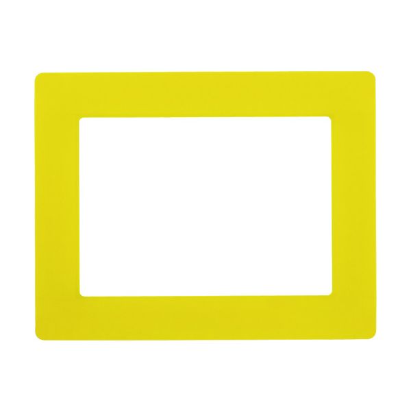 【商品説明】【特長】●パソコン等で作成したオリジナル書式を床面に掲示することができます。●材質には耐久性に優れたポリカーボネートを採用しています。【用途】●屋内用。●置き場の区分けや色による識別に。【仕様】●取付仕様：貼付タイプ(裏テープ付...