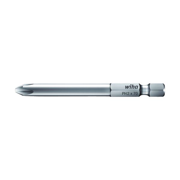 【商品説明】【特長】●1/4インチ（6.35mm）のE6.3型プラスビットです。【用途】●あらゆる産業のねじ締め【仕様】●刃先：［［＋］］2●全長(mm)：110●シャンク径(mm)：6.35●塗装色：クローム●差込角(mm)：6.35【仕...