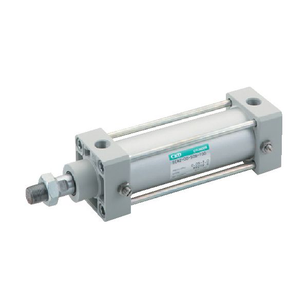 【商品説明】【特長】●一般形タイロッドシリンダの中口径（φ40〜φ100mm）シリーズです。●独自のパッキン構造採用により、長寿命、高信頼性のシリンダです。●両エンドカバー、ピストン、さらにチューブと主要パーツにアルミ材を採用し、軽量化と耐...