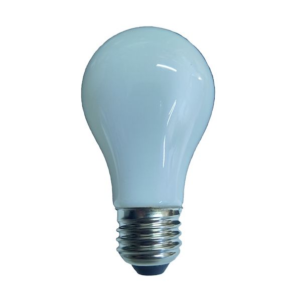 【商品説明】【特長】●一般電球のように全方向へ光が広がる電球です。【仕様】●明るさ(lm)：485●光源色：昼白色●外径(mm)：60●全長(mm)：106●消費電力(W)：3.5●口金：E26●相当電球(W形)：40●定格寿命(時間)：2...