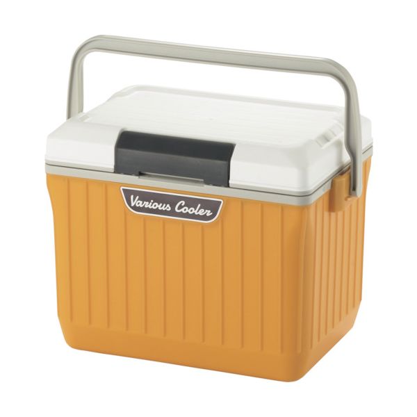 【商品説明】【特長】●2人で持てるキャリングハンドルを採用しています。●ワンプッシュで開閉できます。●フタが外せてお手入れ簡単です。【仕様】●色：イエロー●容量(L)：9●収納目安：350ml缶・16本、500mlペットボトル・8本●幅(m...