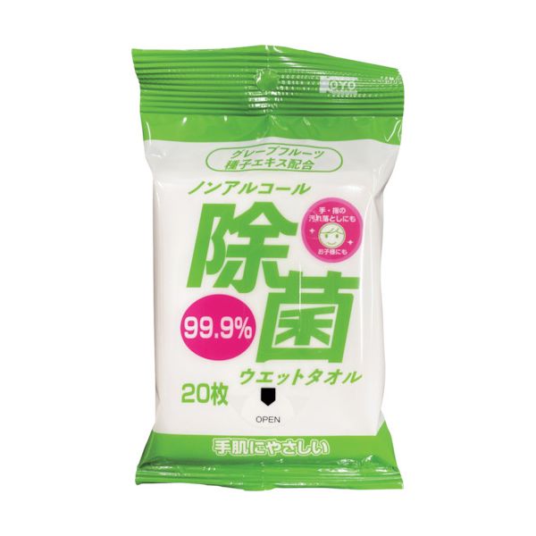 【商品説明】【特長】●日本製・化粧品グレードで安心・安全なノンアルコール除菌ウエットタオルです。●手肌に優しく、お子様のご使用も安心です。●厚手タイプの不織布でしっかりふけます。●植物由来の除菌成分を配合しています。●安心安全な日本製です。...