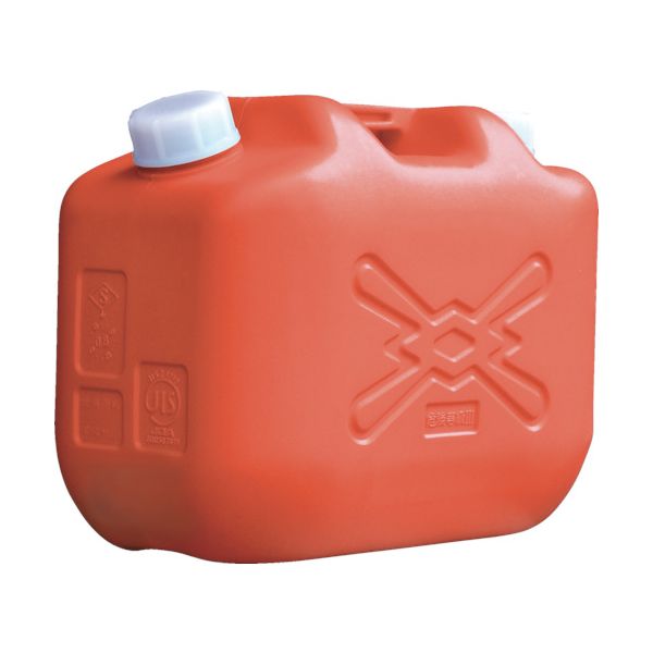 【商品説明】【特長】●JIS缶です。●灯油の少容量の小分けに便利です。【用途】●灯油専用タンク【仕様】●容量(L)：11●色：レッド●幅(mm)：323●奥行(mm)：176●高さ(mm)：260●口径(mm)：50●実用量(L)：11【仕...