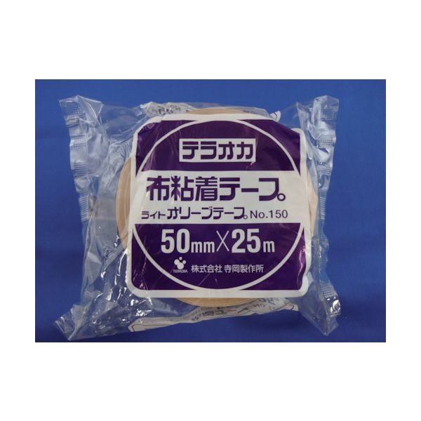 【商品説明】【特長】●軽くてコンパクトなため、持ちやすく作業が楽です。●使うとき手で切り易いのも特長です。【用途】●梱包、各種の仮止め、補修、結束など。【仕様】●色：クリーム●幅(mm)：100●長さ(m)：25●厚さ(mm)：0.26●テ...