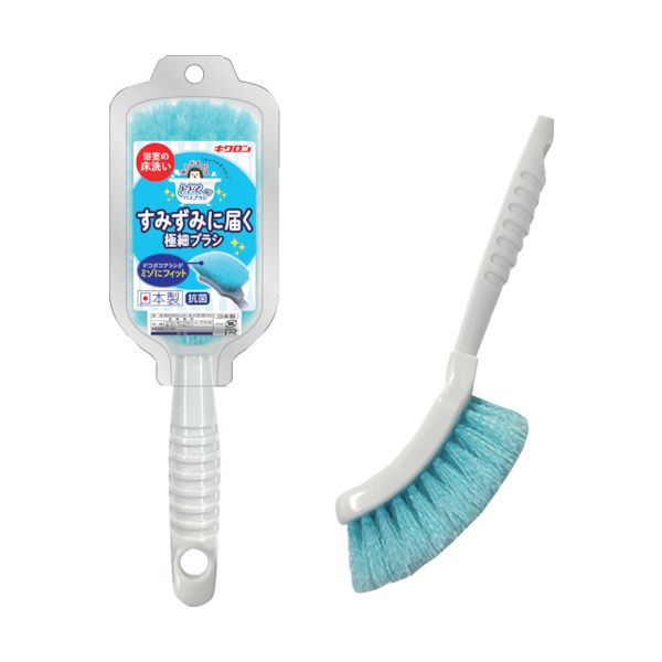 【商品説明】【特長】●浴室用の短めの柄付きブラシです。●洗剤含みのよい毛先の細かなショートブラシです。●抗菌加工。【用途】●浴室のタイル清掃に。●浴槽・浴室の壁、床の洗浄に。【仕様】●縦(mm)：270●横(mm)：70●厚さ(mm)：70...