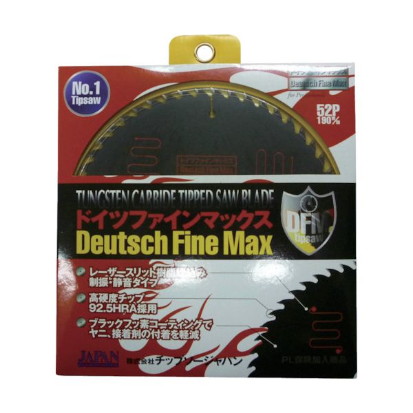 【商品説明】【特長】●耐摩耗性に優れたHRA92．7高硬度チップ採用により長切れします。●ブラックフッ素コーティングによりヤニ・接着剤等の付着を大幅軽減します。●スクイ角23℃設定により軽切削感です。【用途】●一般木工・集成材用。【仕様】●...