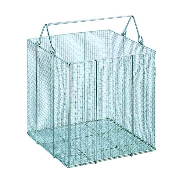 【商品説明】【特長】●さびにくく、耐久性もあります。●洗浄カゴとして最適です。【仕様】●外形寸法(mm)幅：400●外形寸法(mm)奥行：400●外形寸法(mm)高さ：300●有効内寸(mm)幅：388●有効内寸(mm)奥行：388●有効内...