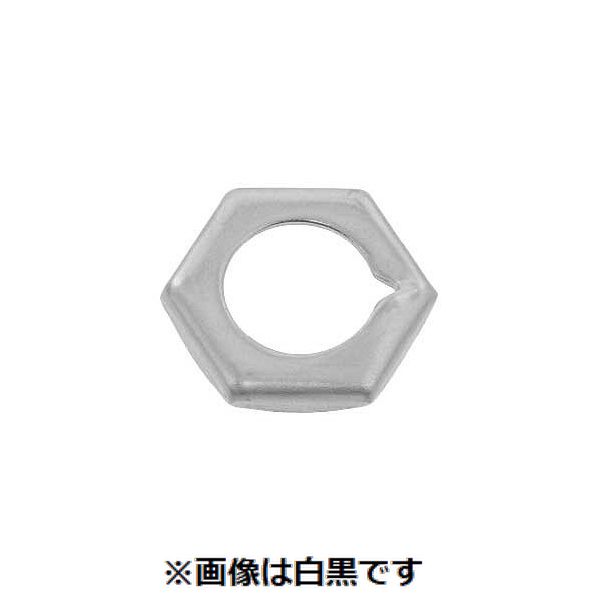 【商品説明】形状●普通ナットとの2個使いとなります。●ナットを締付けた後、イダリングを上向きにしてナットの上まで手で締め、次にレンチで円周の　1／4〜1／3締めます。特徴●くさび状にボルトのねじ部に食い込むため、その摩擦でゆるみ止め効果が発...