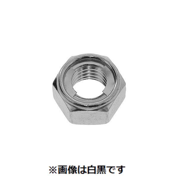 【商品説明】形状●ナットにバネ効果のあるリング（フリクションリングと言い材質はSUS301）をカシめ、一体化した物です。特徴●フリクションリングのバネ作用により雄ねじ部に摩擦が生じ、ゆるみ止め効果が発生します。●中間位置で定着する事が出来ま...