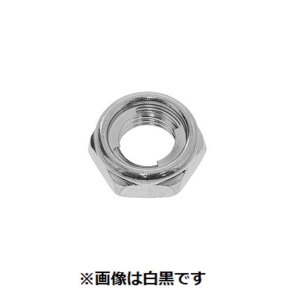 【商品説明】形状●ナットにバネ効果のあるリング（フリクションリングと言い材質はSUS301）をカシめ、一体化した物です。特徴●フリクションリングのバネ作用により雄ねじ部に摩擦が生じ、ゆるみ止め効果が発生します。●中間位置で定着する事が出来ま...