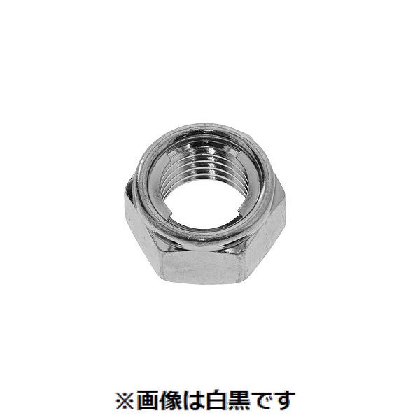 【商品説明】形状●ナットにバネ効果のあるリング（フリクションリングと言い材質はSUS301）をカシめ、一体化した物です。特徴●フリクションリングのバネ作用により雄ねじ部に摩擦が生じ、ゆるみ止め効果が発生します。●中間位置で定着する事が出来ま...