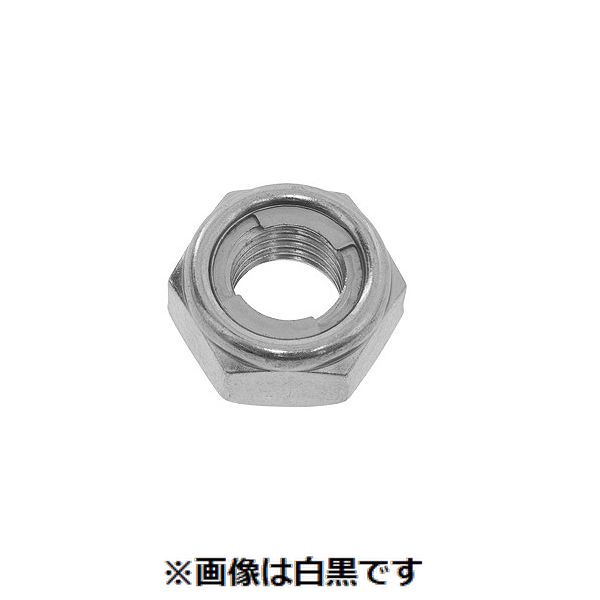 【商品説明】形状●ナットにバネ効果のあるリング（フリクションリングと言い材質はSUS301）をカシめ、一体化した物です。特徴●フリクションリングのバネ作用により雄ねじ部に摩擦が生じ、ゆるみ止め効果が発生します。●中間位置で定着する事が出来ま...