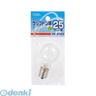 オーム電機0120-963-006●≪ミニクリプトン球のラインアップ≫分類形状区分消費電力色商品コード2個パックPS-35(径35mm)40W型36Wクリア04-7095ホワイト04-709660W型54Wクリア04-7097ホワイト04-...