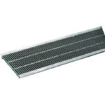 【仕様】●溝幅(mm):300●内幅×外幅×長さ×高さ(mm):290×300×995×19●ピッチ(mm):12.5●エンドアングル(mm):L‐3×30×30●適用荷重側溝:歩道用【質量】12.1kg【特徴】●メインバーの隙間が約10m...